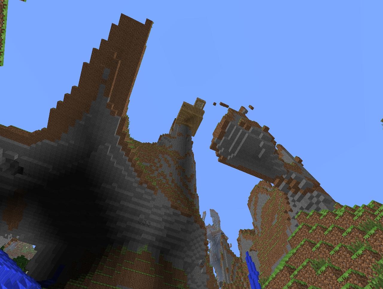 Mountain Mansion Minecraft Map