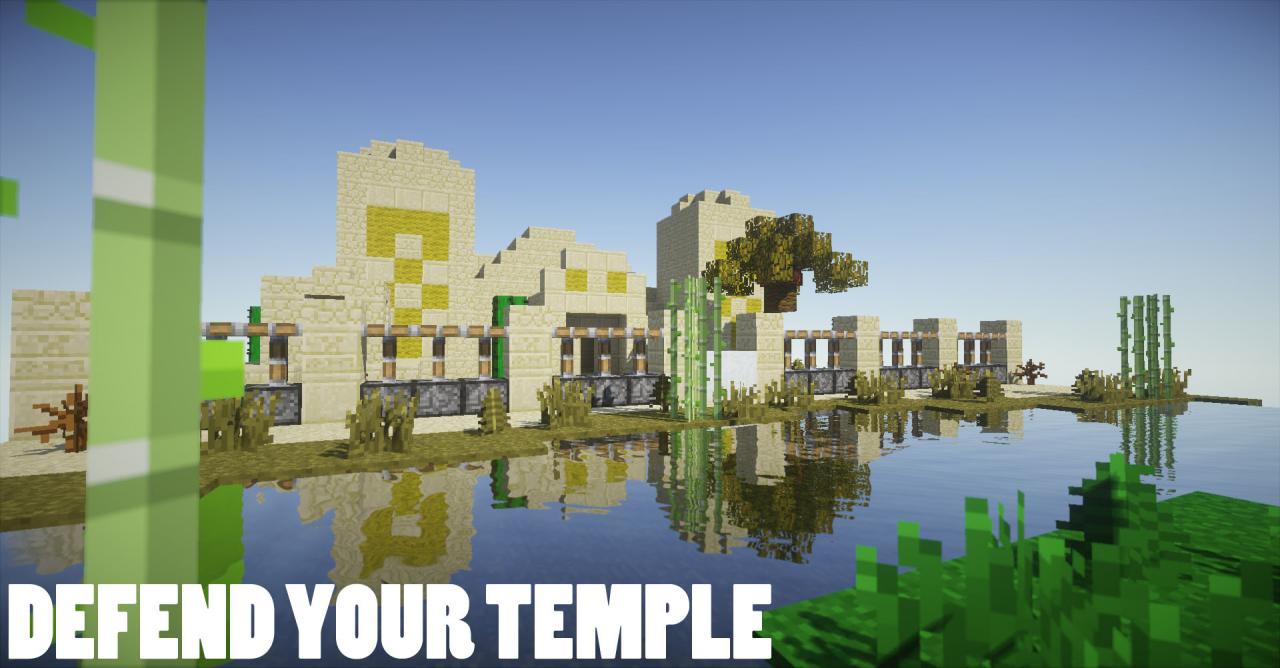 Reflections Rivals - Desert Temple Minecraft Map