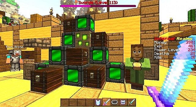 Infernal Realms MMO RPG MAP! Minecraft Map