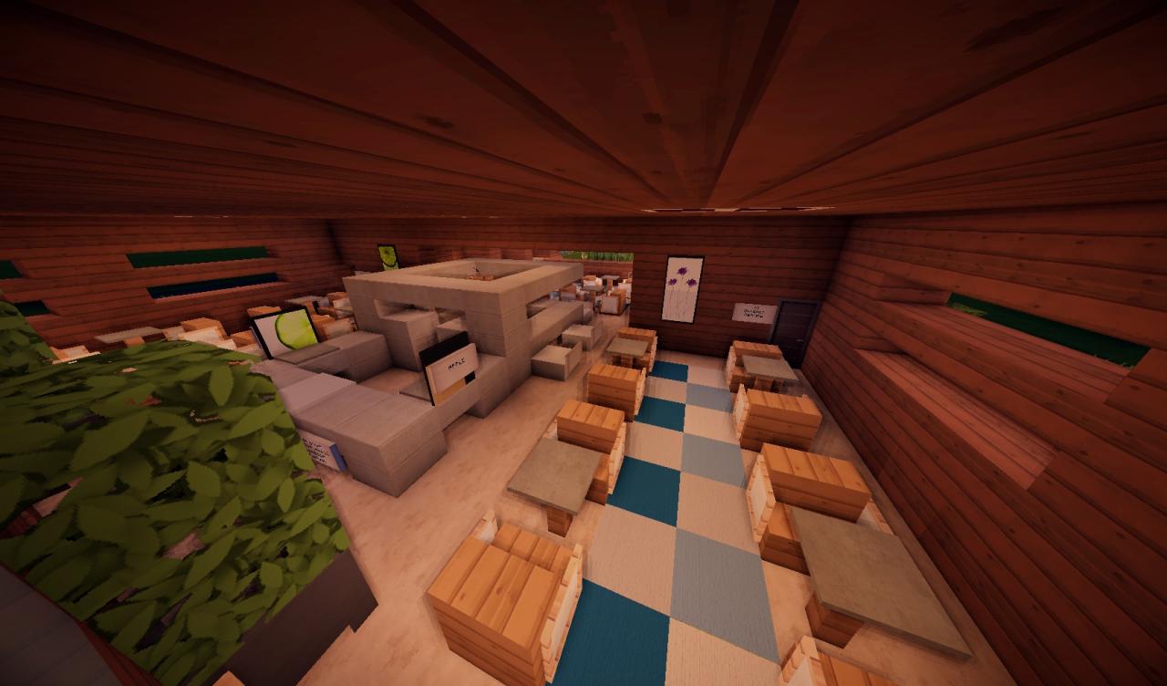 Modern Restaurant Minecraft Map