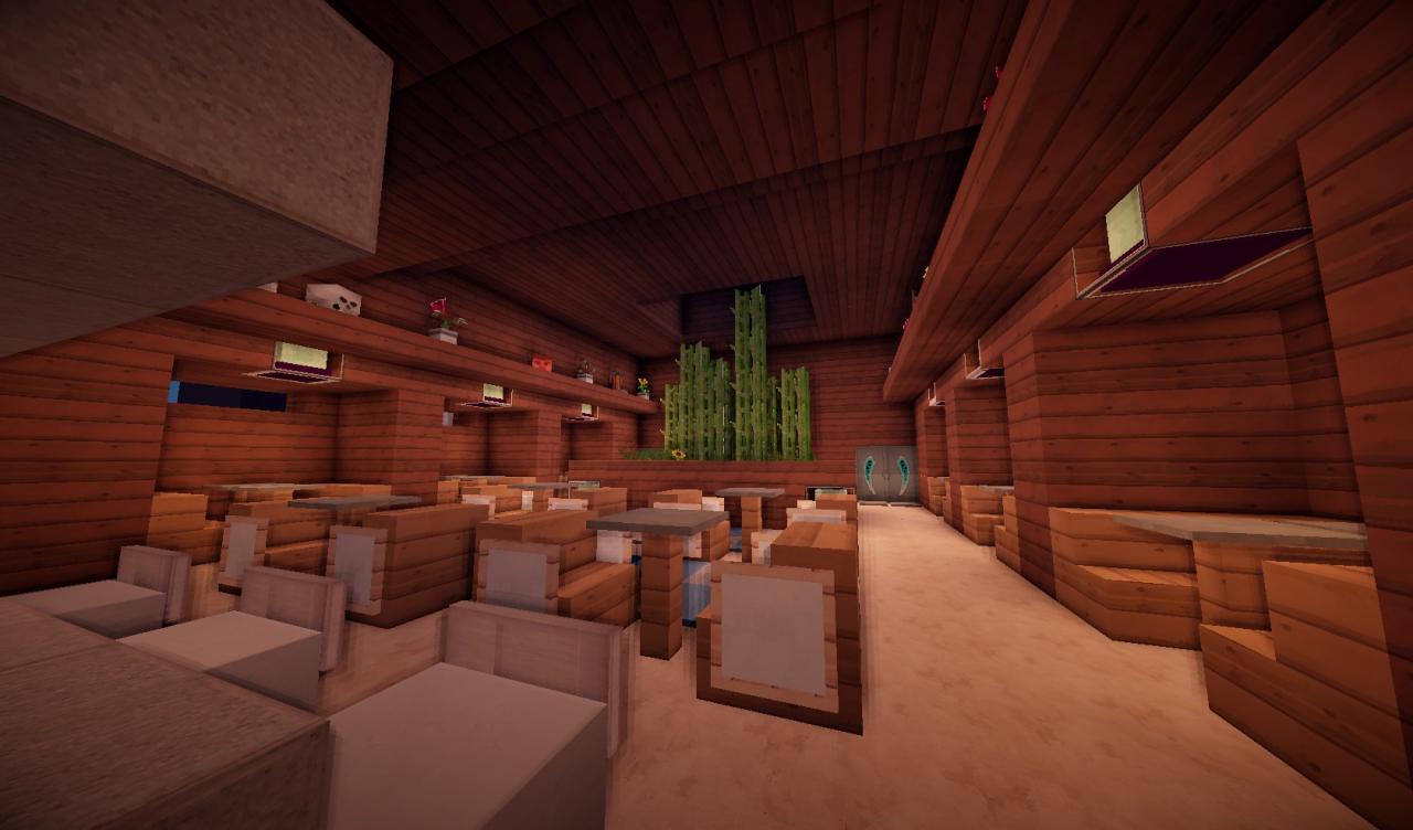 Modern Restaurant Minecraft Map