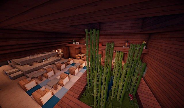 Modern Restaurant Minecraft Map