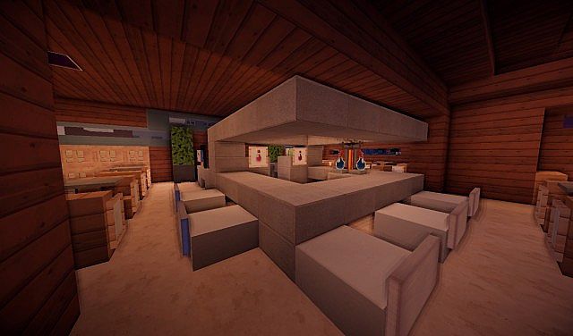 Modern Restaurant Minecraft Map