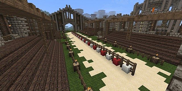 Jousting Arena Minecraft Map