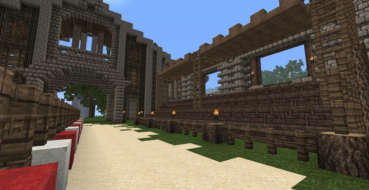 Jousting Arena Minecraft Map