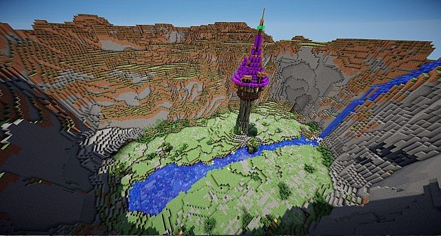 Tangled Tower Minecraft Map