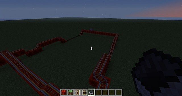Redstone Block Roller Coaster Minecraft Map