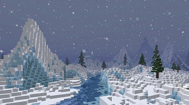 Nordic Ice World Minecraft Map