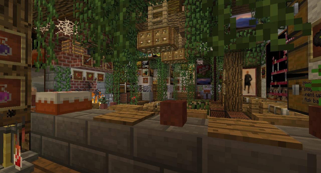 The Winking Lynx Tavern - Syphearia Minecraft Map