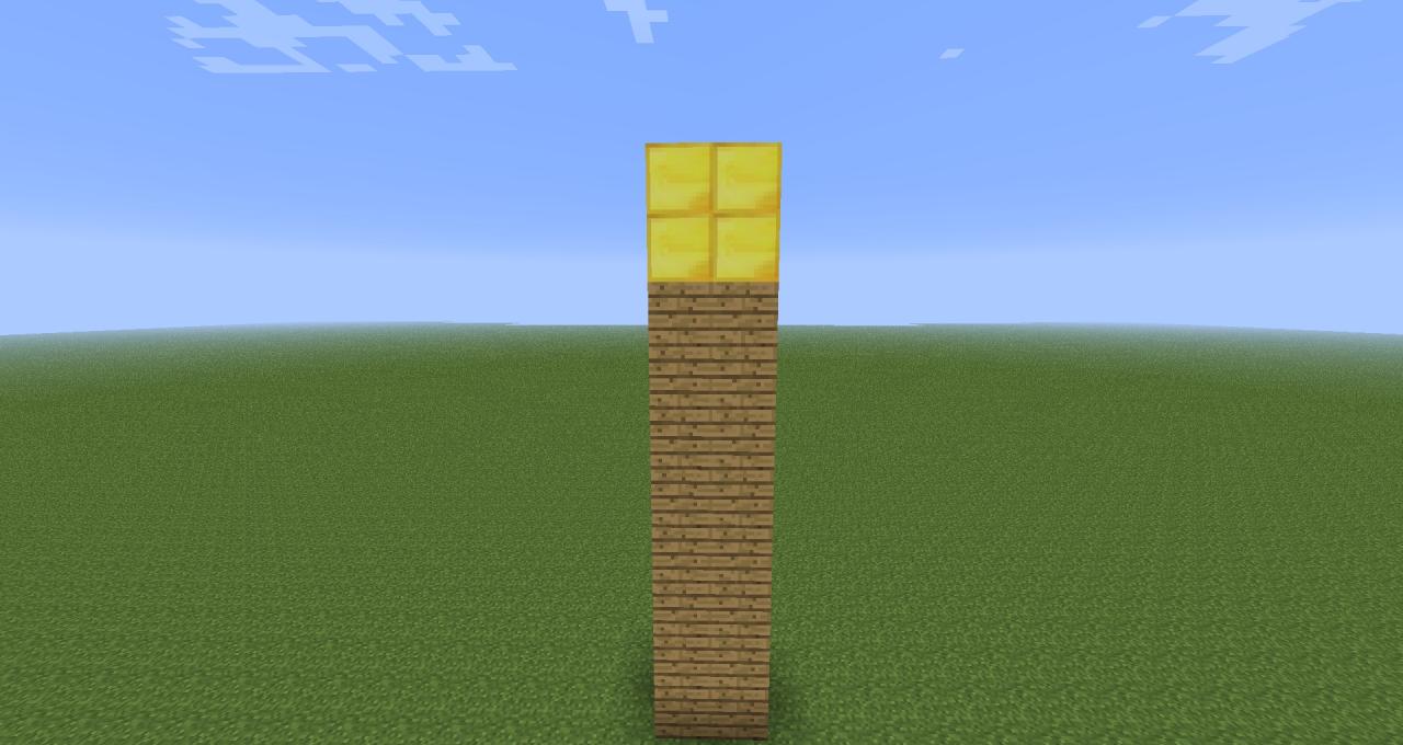 Torch and redstone torch 3D Art Minecraft Map