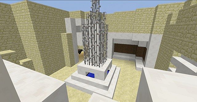 Luke Skywalker's Tatooine House Minecraft Map