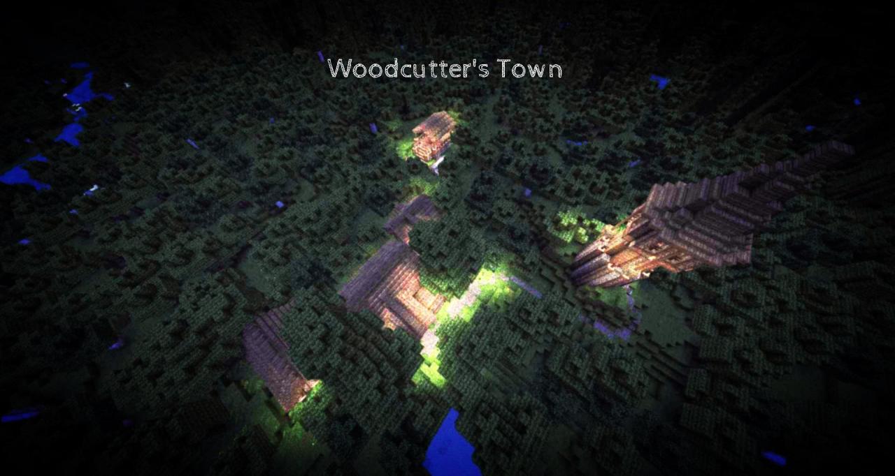 Woodcutter's Village Minecraft Map