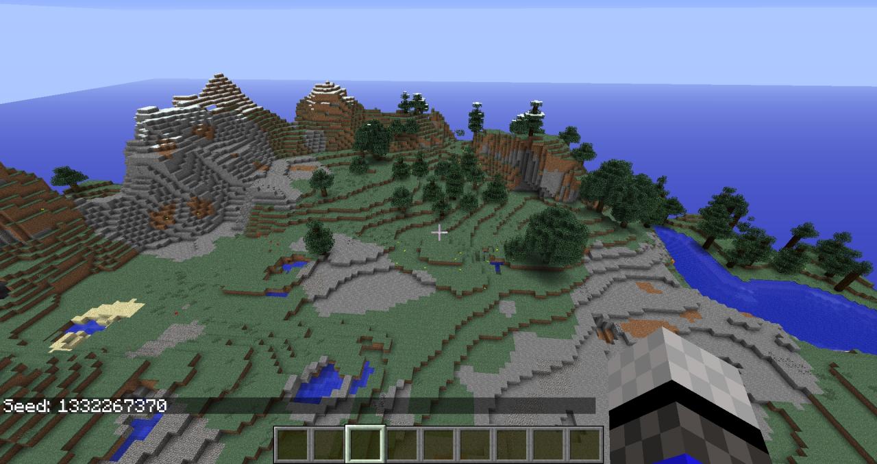Minecraft 1.7 awesome seed!! Minecraft Map