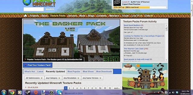 The Basher pack V5 Minecraft Texture Pack