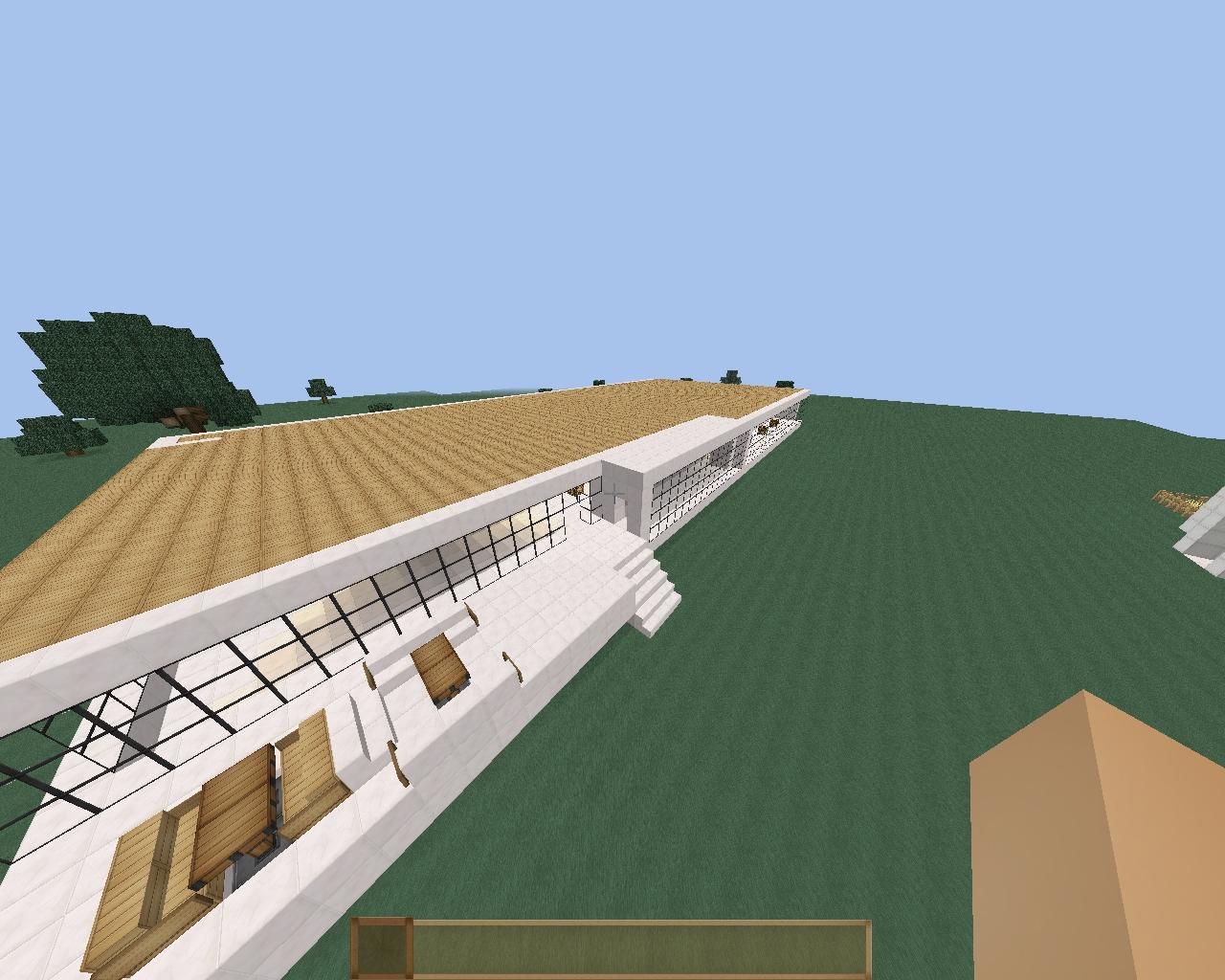 Verry big quartz house Minecraft Map