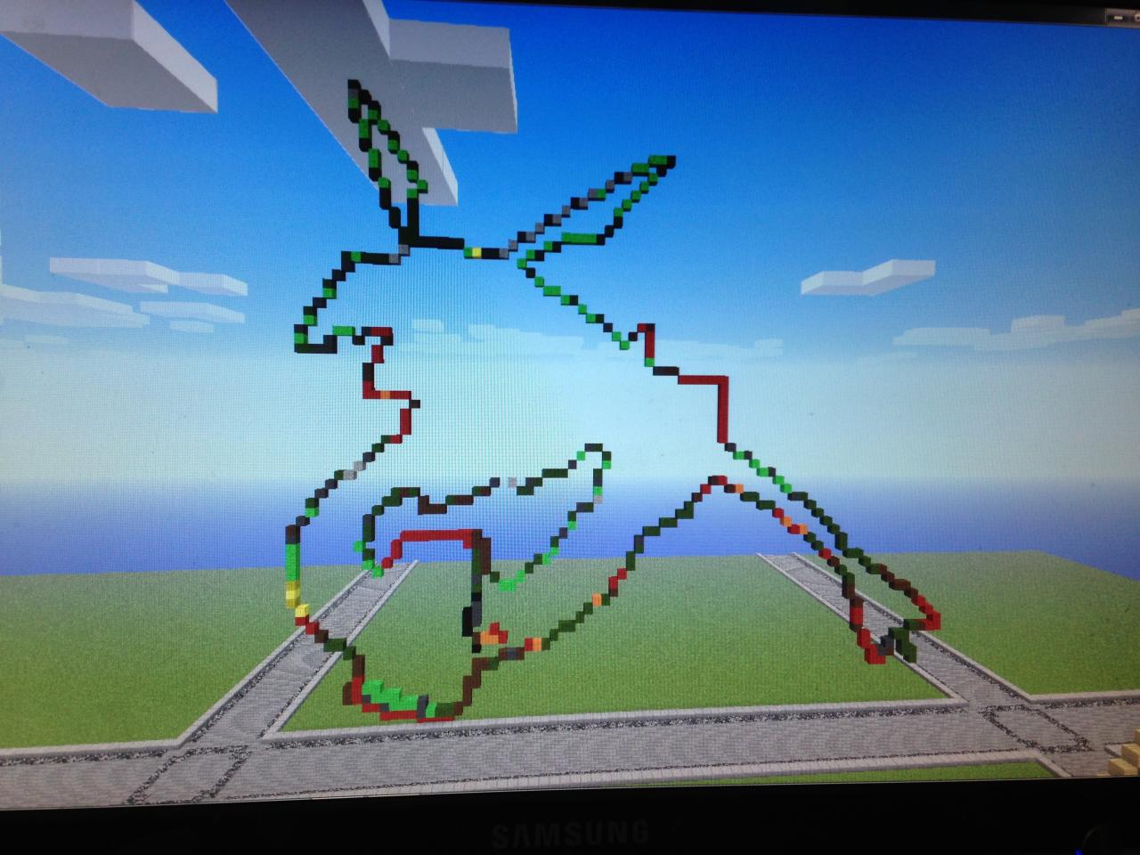 Rayquaza Minecraft Map