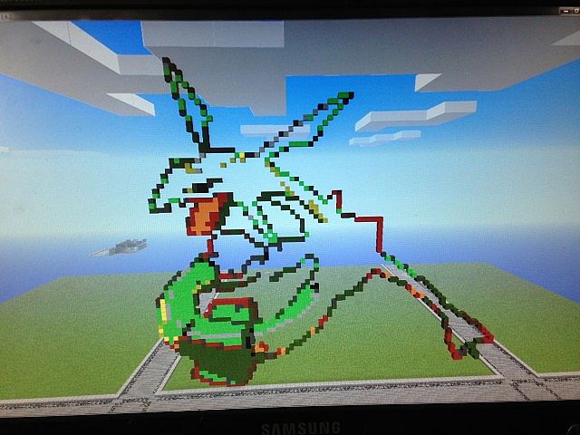 Rayquaza Minecraft Map