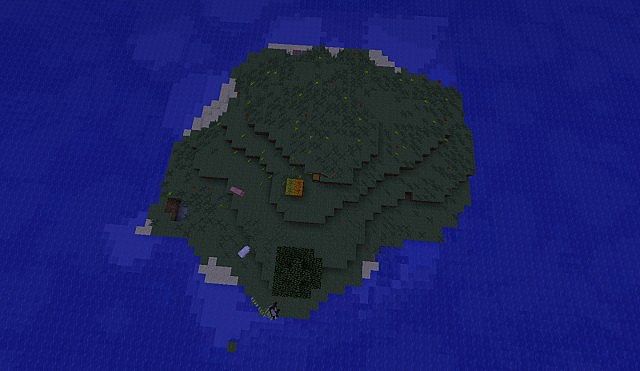 Survival and Adventure Island Minecraft Map