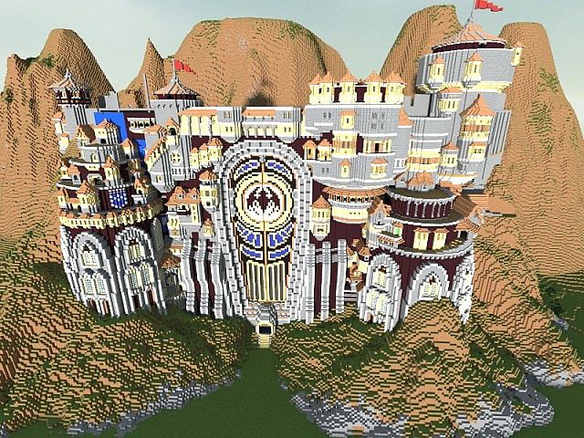 the citadel of rock Minecraft Map