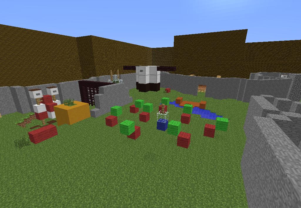 Pikmin 3: Tropical Forest Minecraft Map