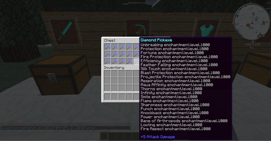 Charlie's God Items Minecraft Map