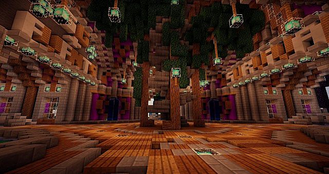 Floating Spawn Island Minecraft Map