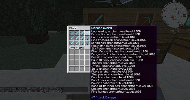 Charlie's God Items Minecraft Map