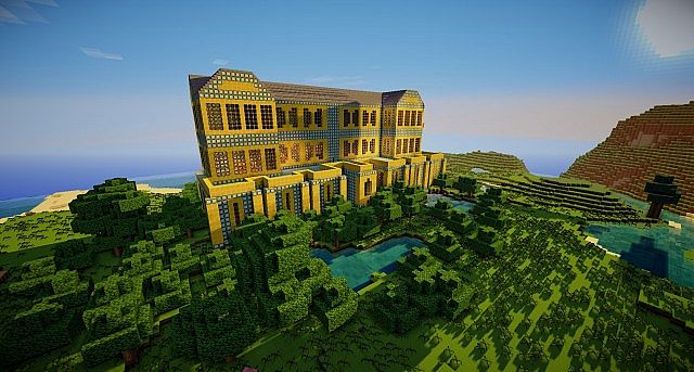[ADV/PARK] The Mystery Of The Diamond Mansion Minecraft Map