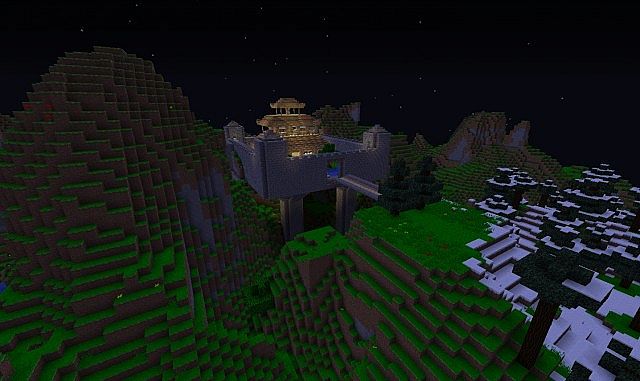 Cliff Castle Minecraft Map