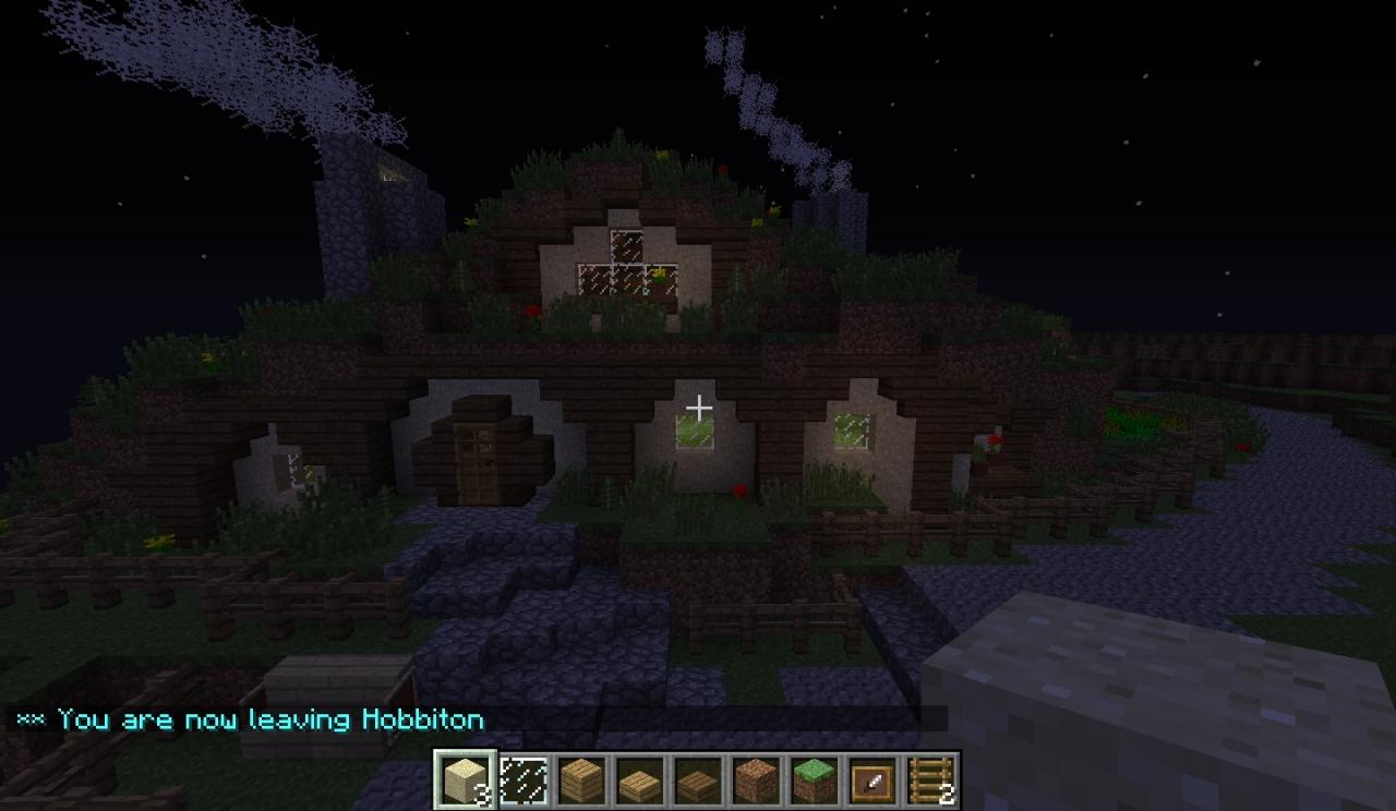 Hobbit Hole -LOTR inspired Minecraft Map
