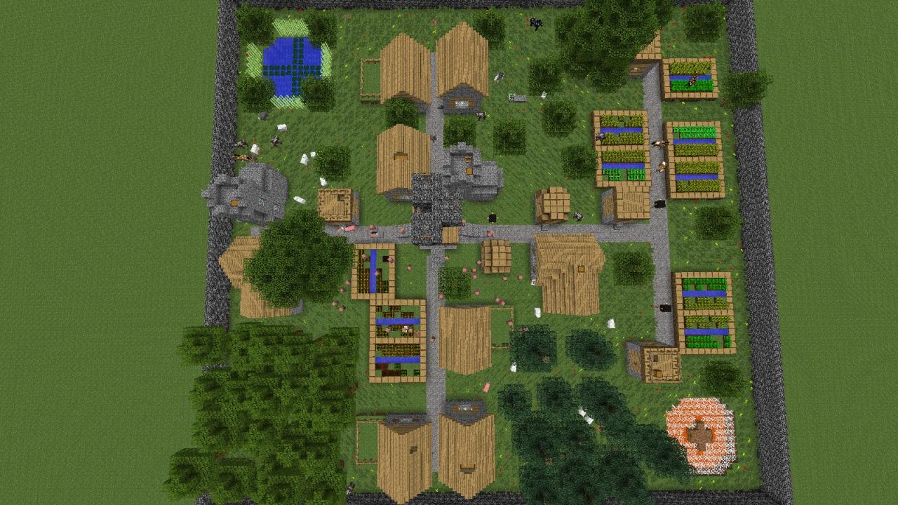 Dorf Battle Minecraft Map