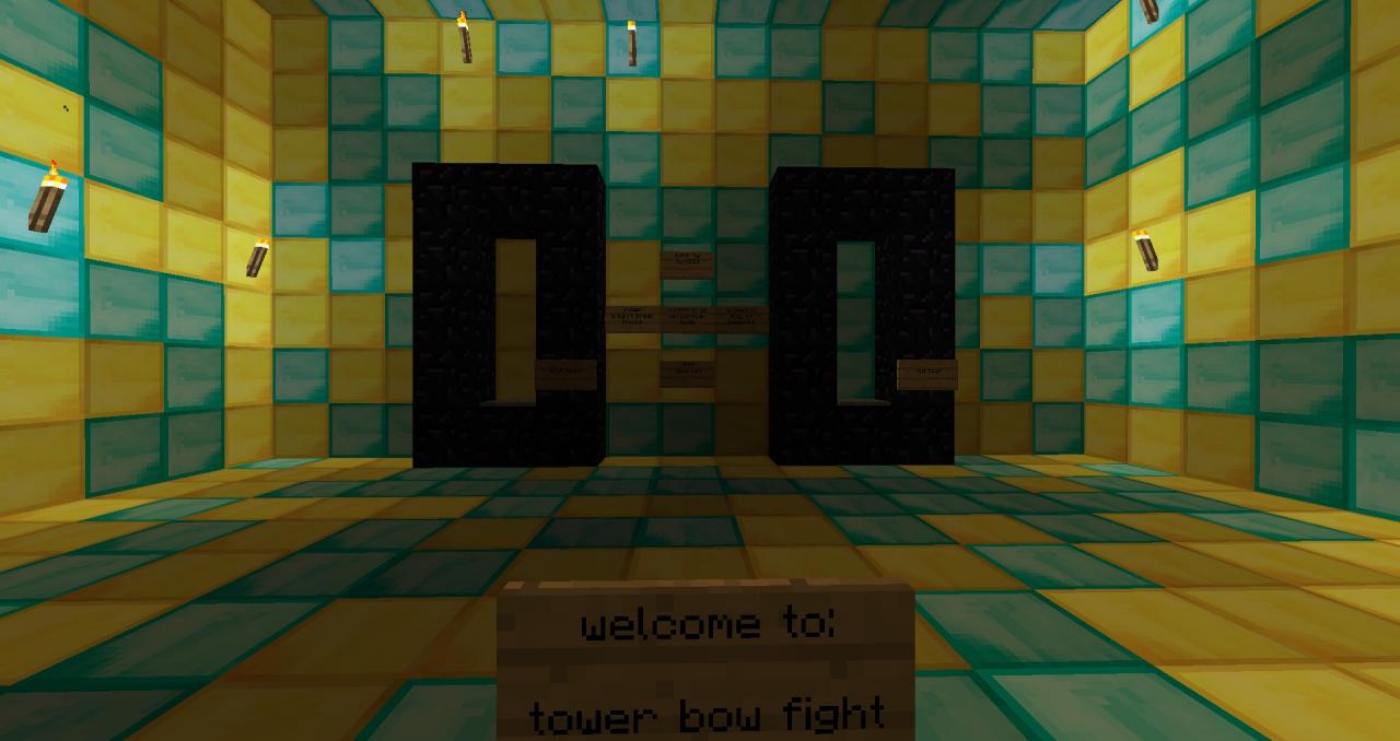 tower bow fight Minecraft Map
