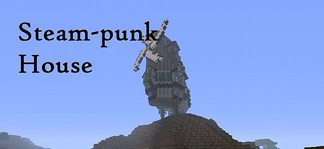 Steam punk House Minecraft Map