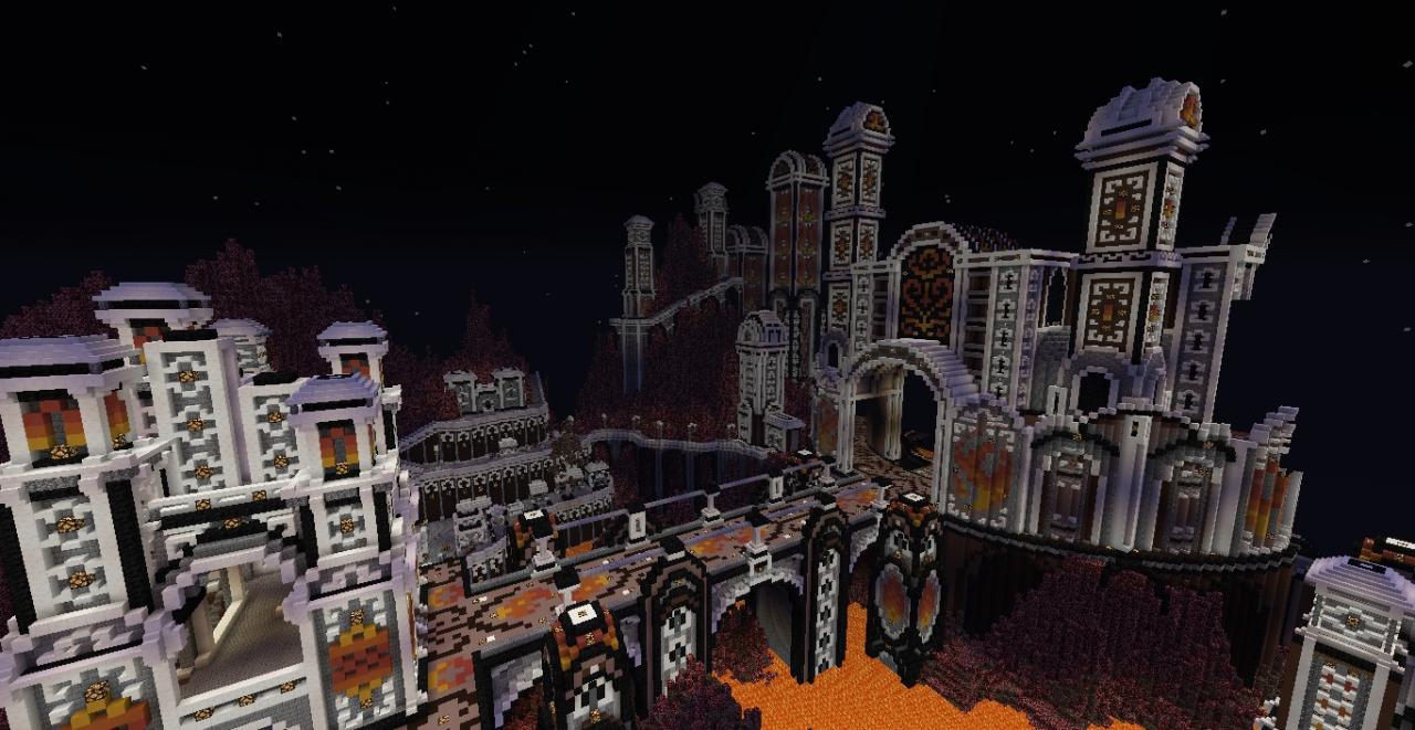 Nebulo Drak - 8th place in Nether Contest Minecraft Map
