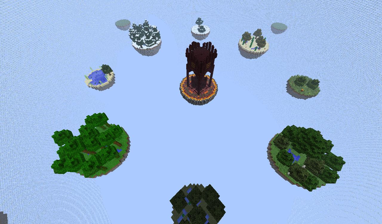 Survival Games- Elemental Empire Minecraft Map