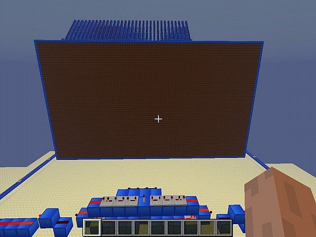 World's Largest Redstone TV - 48 x 27 Pixels or 1296 Pixels Minecraft Map