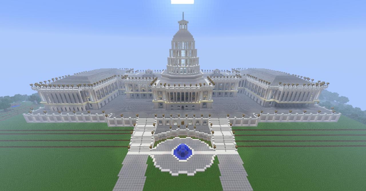 The US Capitol Minecraft Map