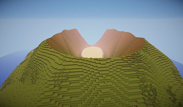 Crater for Spawn? Minecraft Map