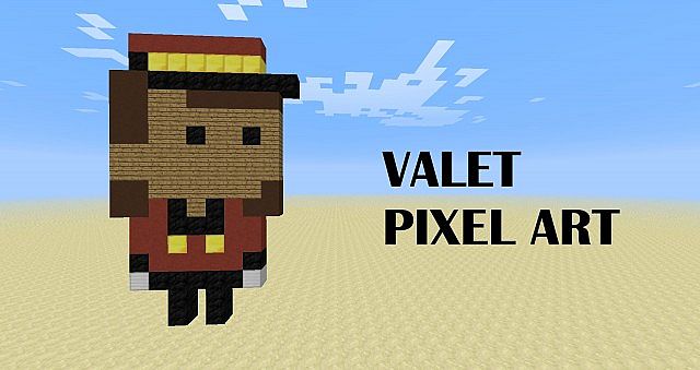 Valet :: Pixel Art Minecraft Map