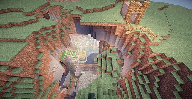 Between The Mountains Minecraft Map