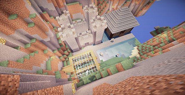 Between The Mountains Minecraft Map