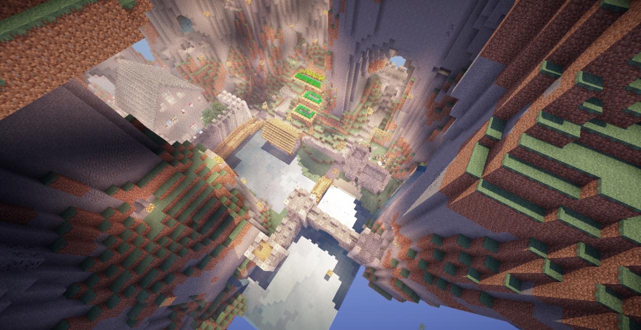 Between The Mountains Minecraft Map