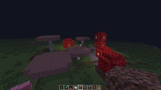 Mushroom Village Minecraft Map