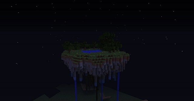 Floating island Minecraft Map