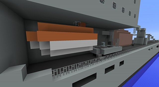 HMAS Choules Minecraft Map