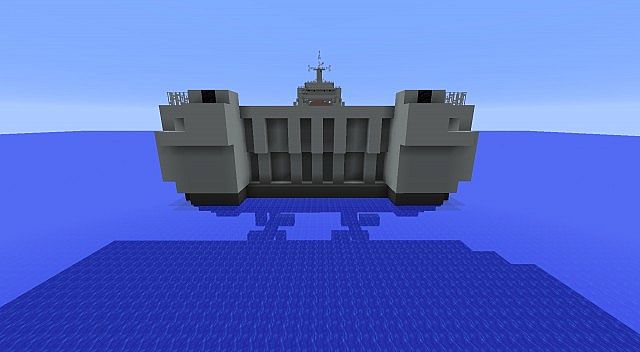 HMAS Choules Minecraft Map