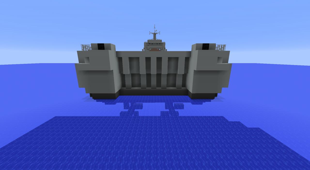 HMAS Choules Minecraft Map