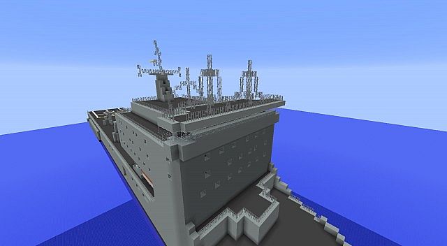 HMAS Choules Minecraft Map