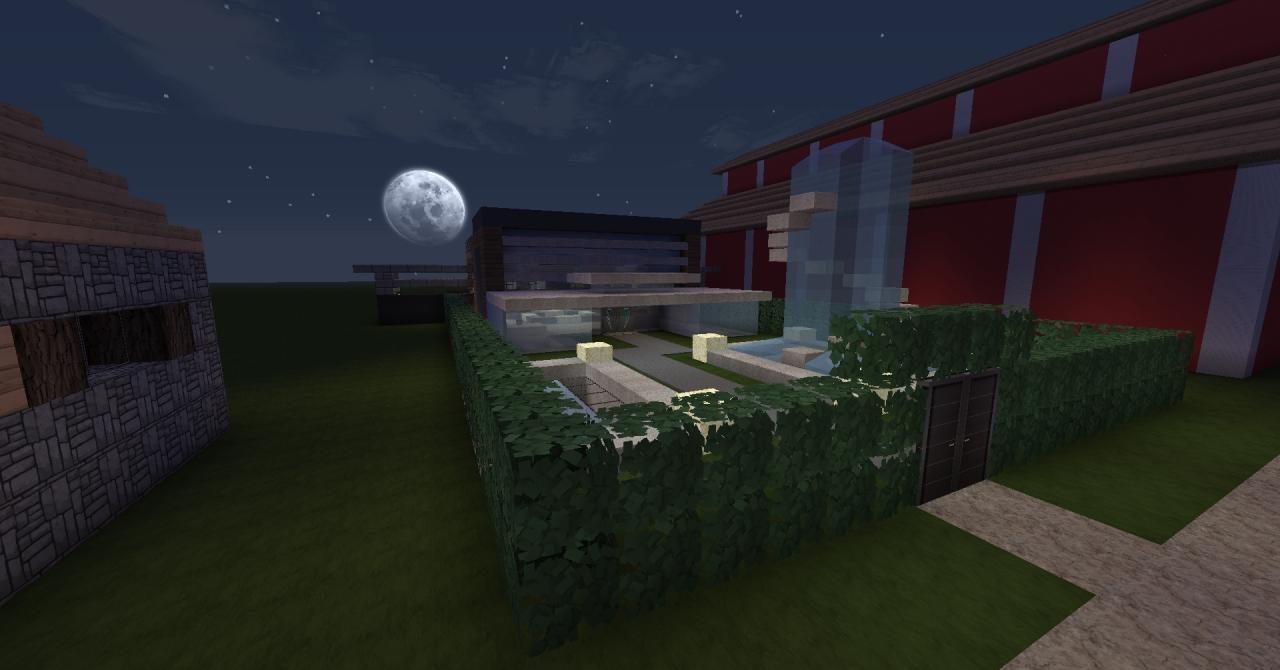 Modern Bungalow Minecraft Map