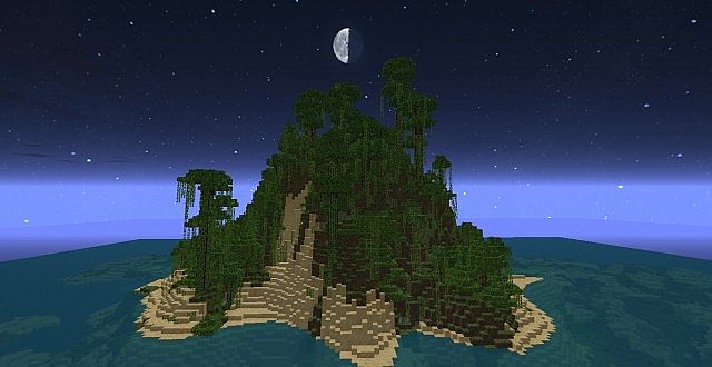 Custom Exotic Luxury Island Minecraft Map